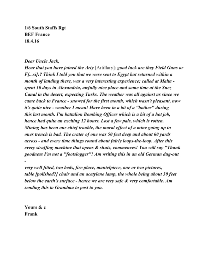 Fawcett, Frank Aldridge