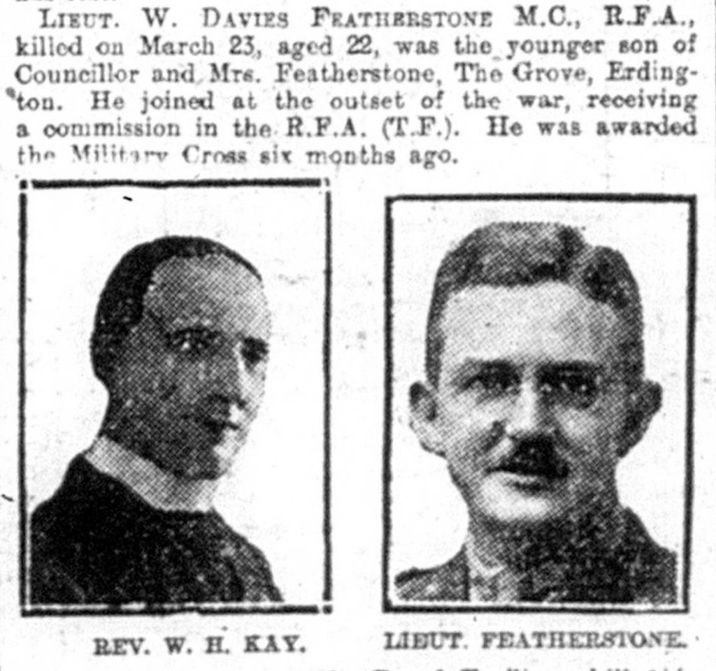 Featherstone, William Davies