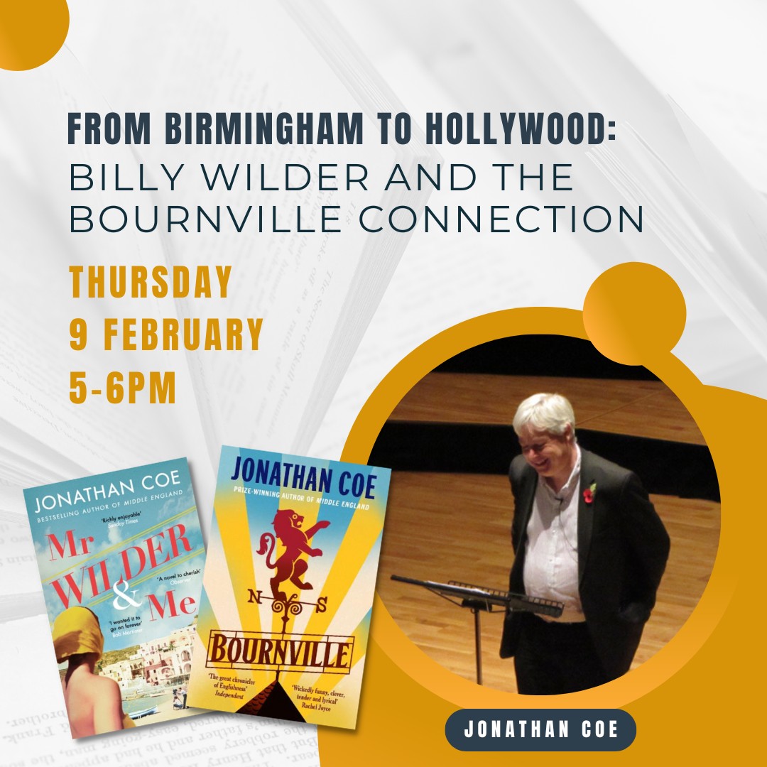 Jonathan Coe returns to King Edward’s School - King Edwards School