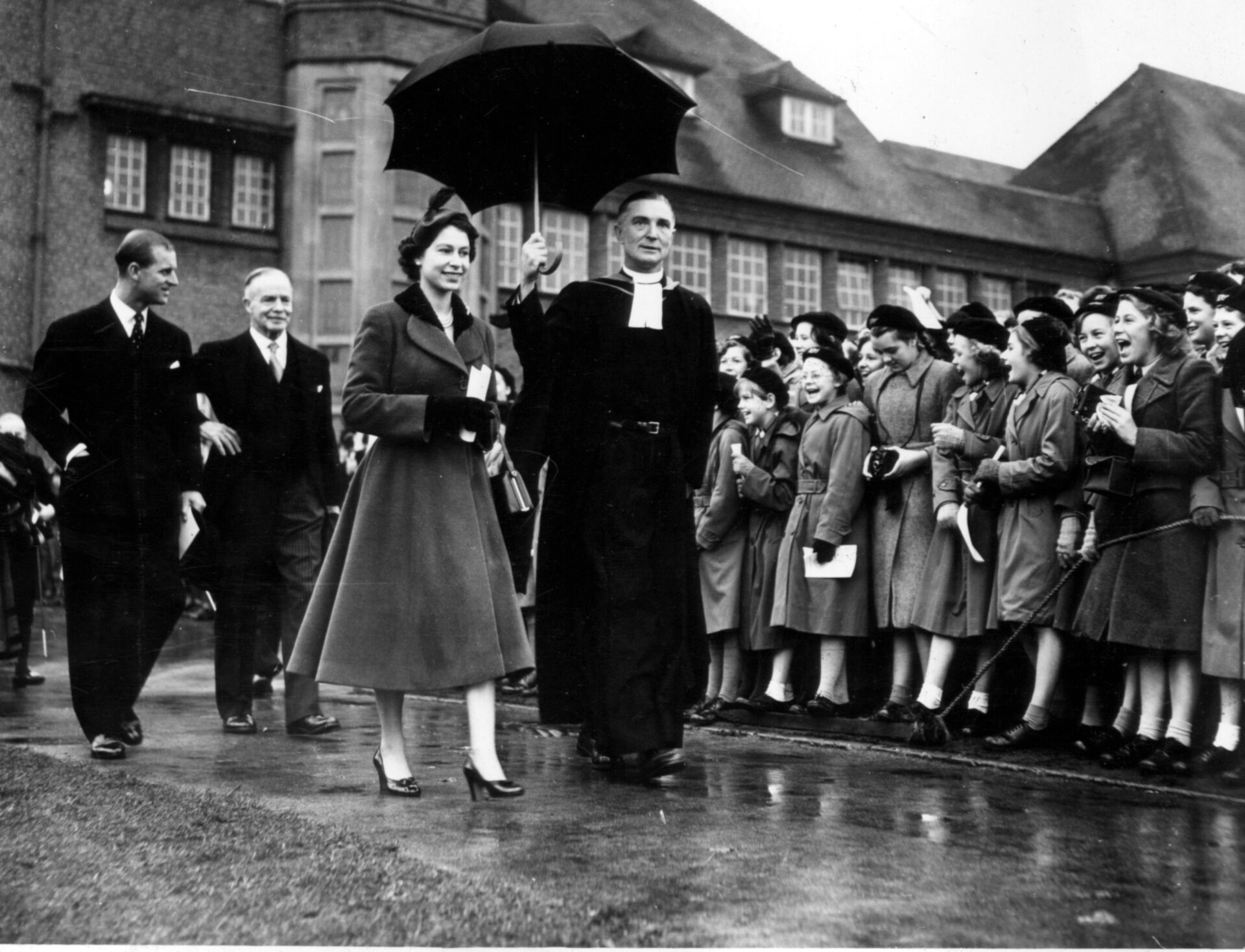 When the Queen came to school - King Edwards School